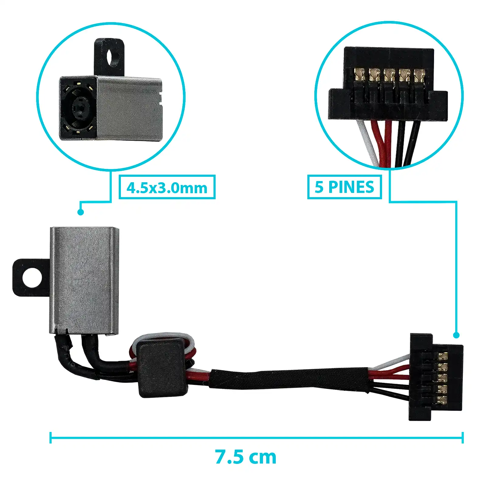 POWER JACK LAPTOP DELL